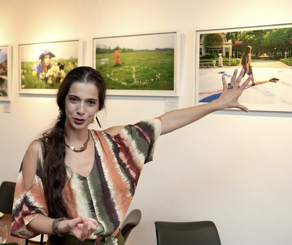 Chilean artist Tere Chad, pedalling through art and wine as a Southern ...
